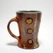 Yellow Dot Motif Hourglass Mug - Handmade Ceramic Mug - Etsy
