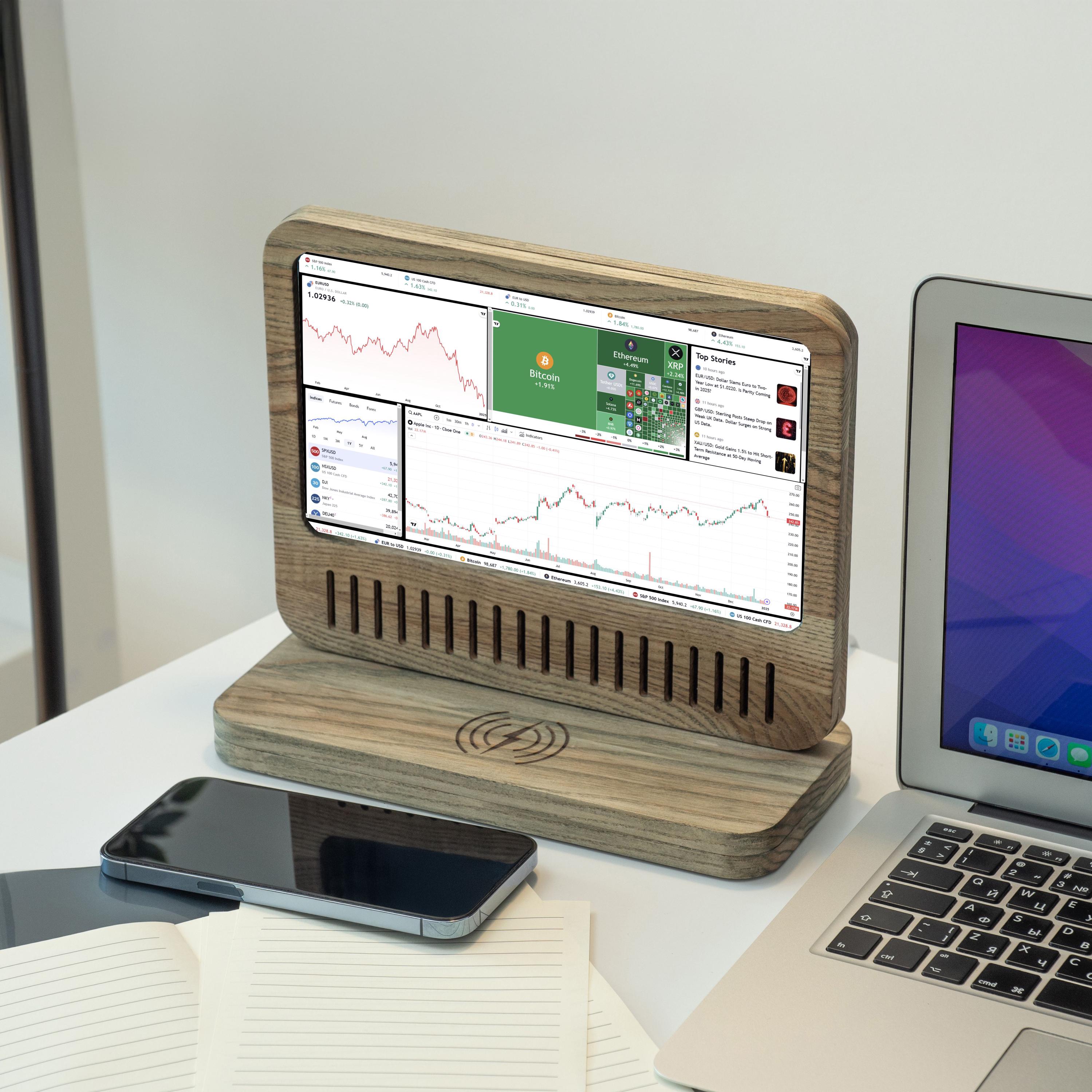 Custom Smart Monitor – 10″ Display With Weather, Photos & Calendar - Etsy