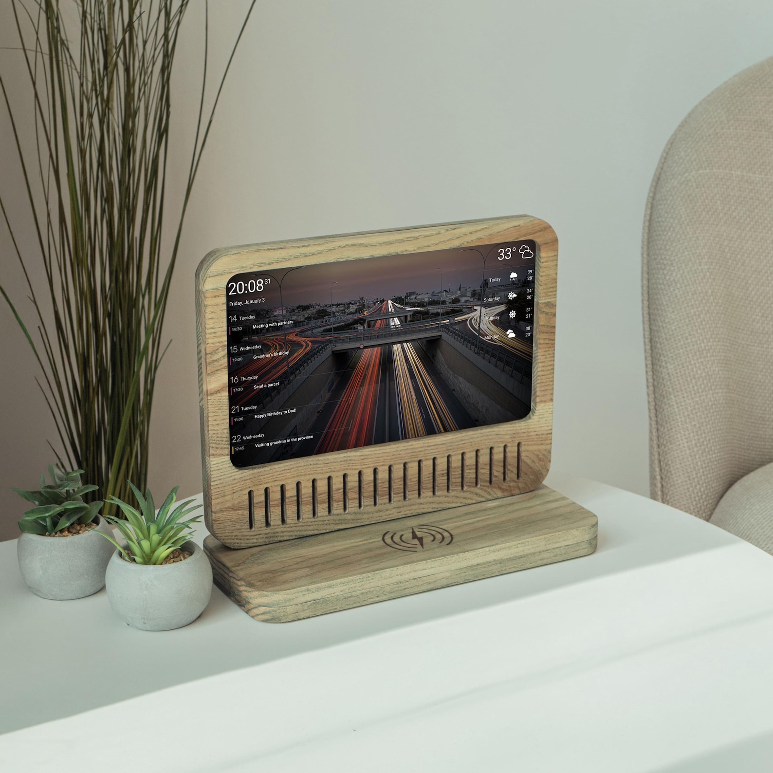 Men’s Smart Office Display – Productivity Planner, Fun Office Decor ...