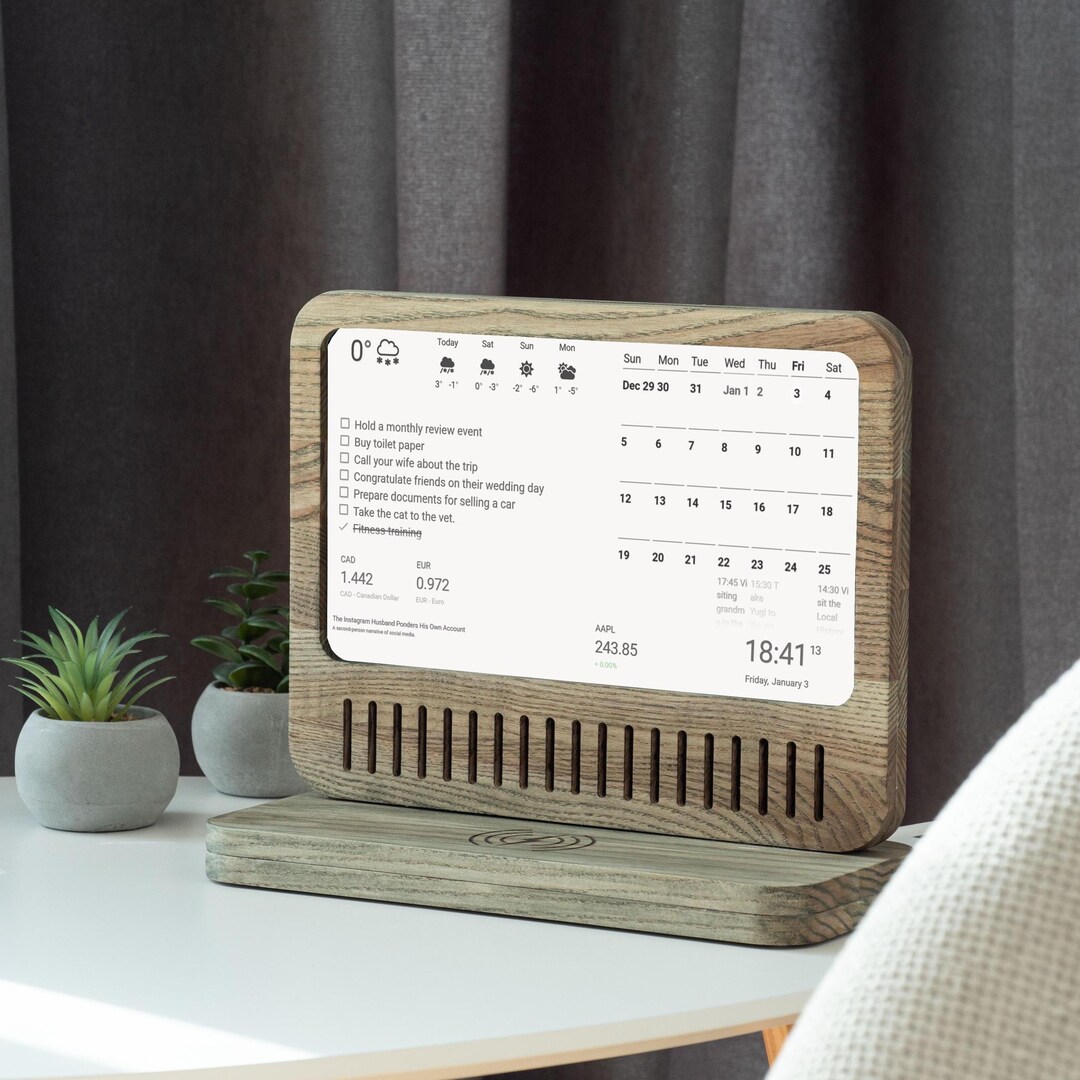 Personalized Smart Display – Calendars, News and Live Data, Dakboard ...