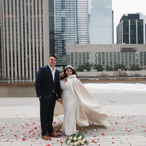 Winter Wedding Cape - Etsy