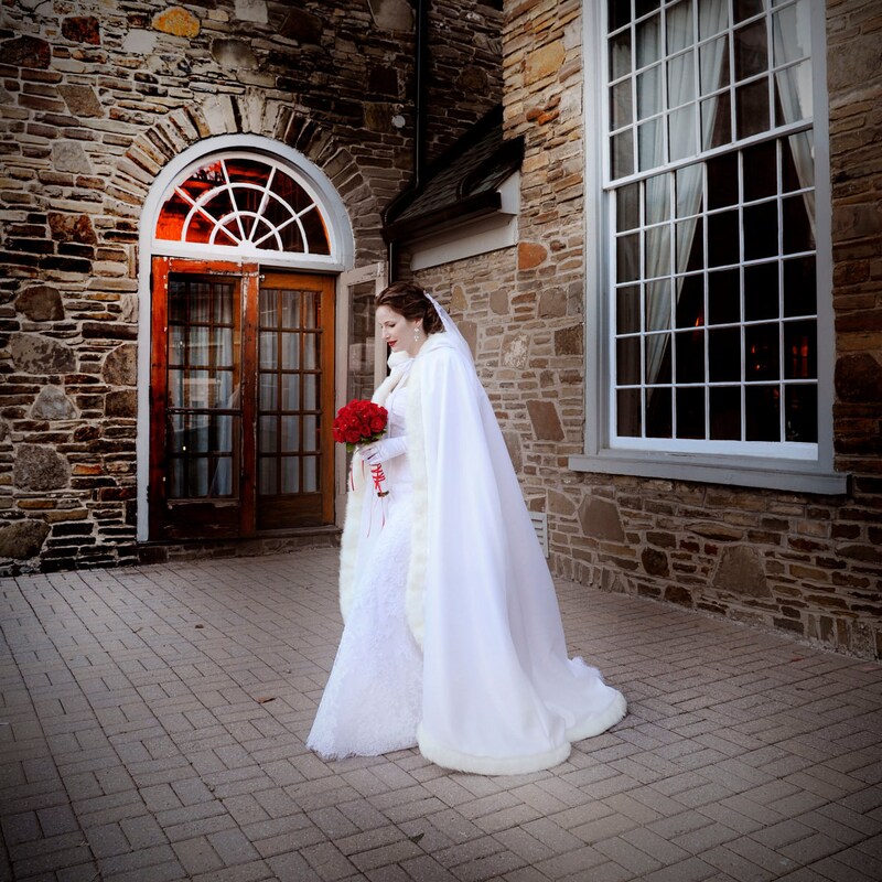 Winter Wedding Cape - Etsy