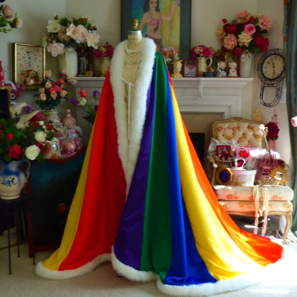 Rainbow Cape - Etsy