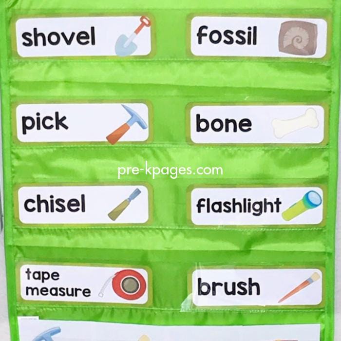 Dinosaur Dig Dramatic Play Center Printables for Preschool and Pre-k - Etsy
