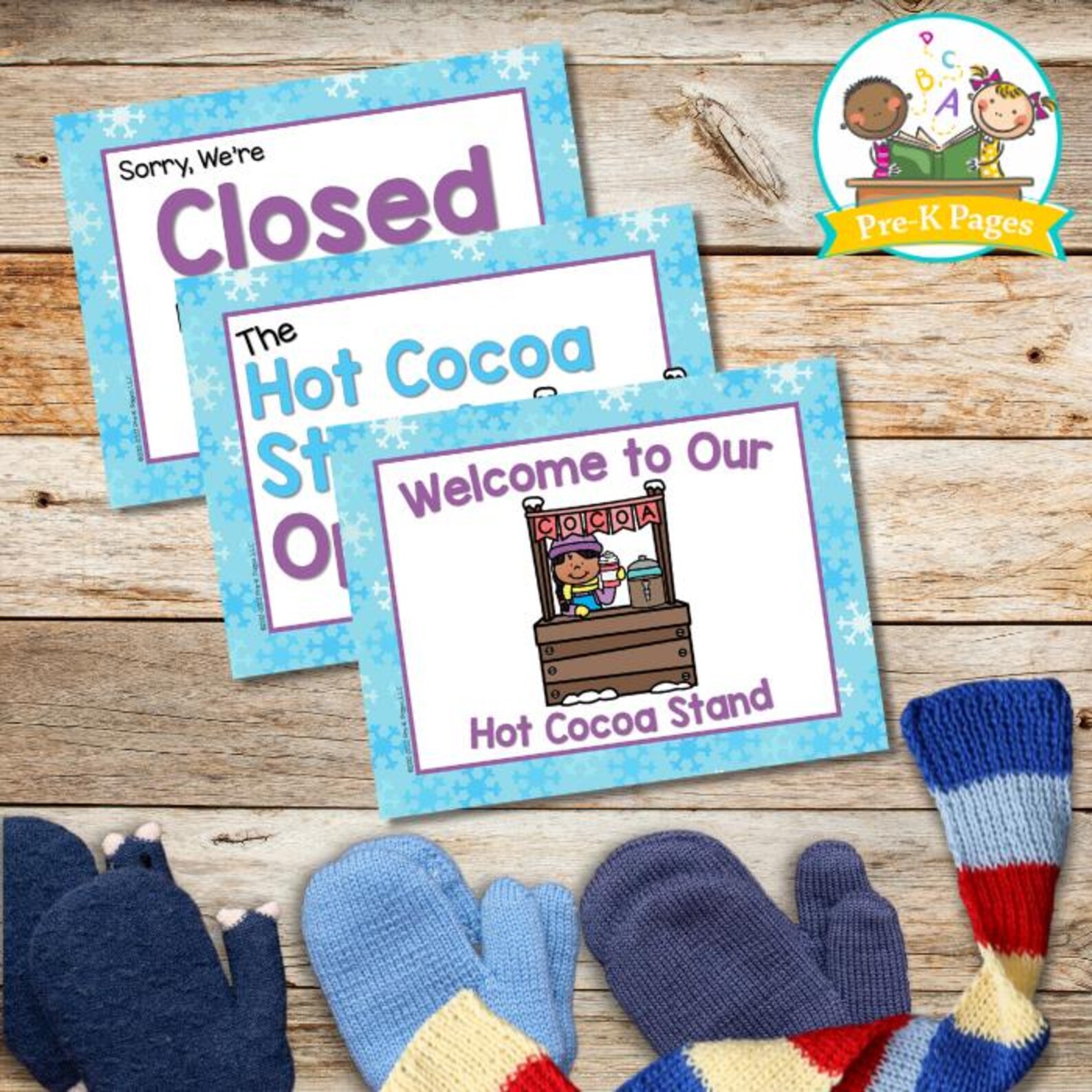 Hot Cocoa Dramatic Play Printables for Preschool and Pre-k - Etsy