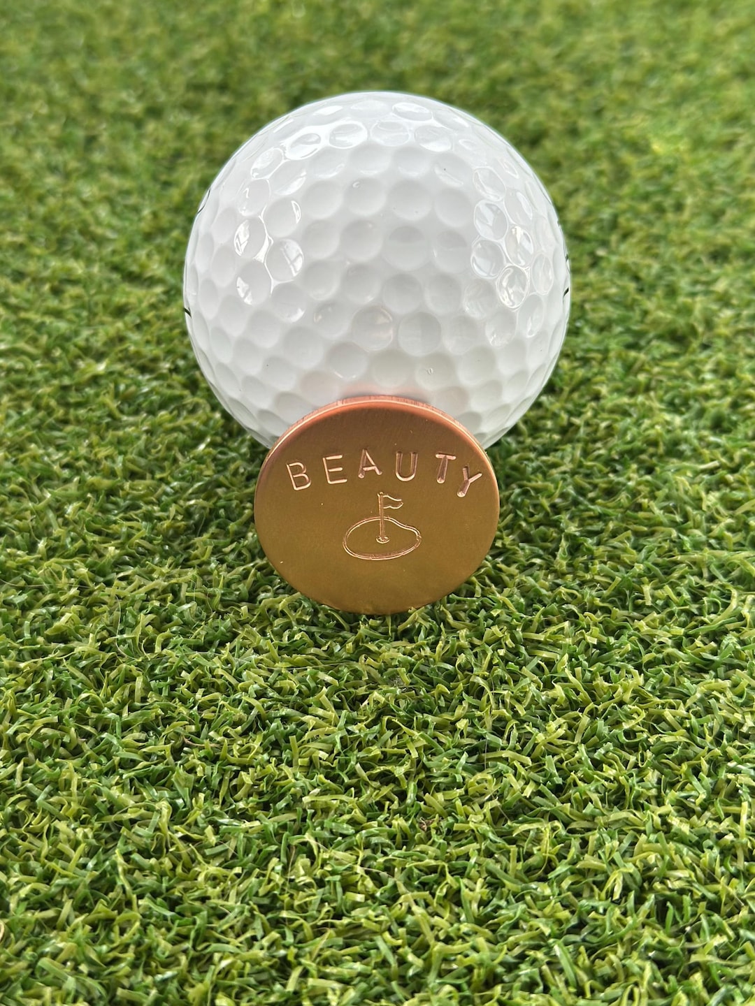 Custom Copper Golf Ball Marker - Etsy