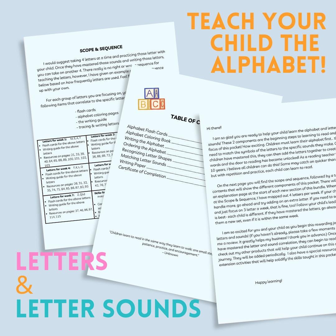 TEACH Your Child to Read | Alphabet Toddlers | Alphabet Learning ...