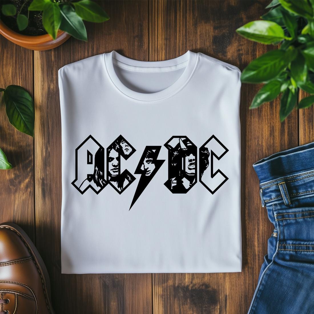 ACDC Logo Vector: Rock Band Clip Art (digital Download) - Etsy