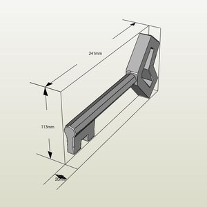 Heart-shaped Castle and Key Papercraft - DIY Paper Model for Valentine ...