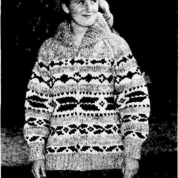 White Buffalo Knitting Pattern - Etsy