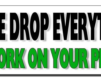 Funny work stickers | Etsy