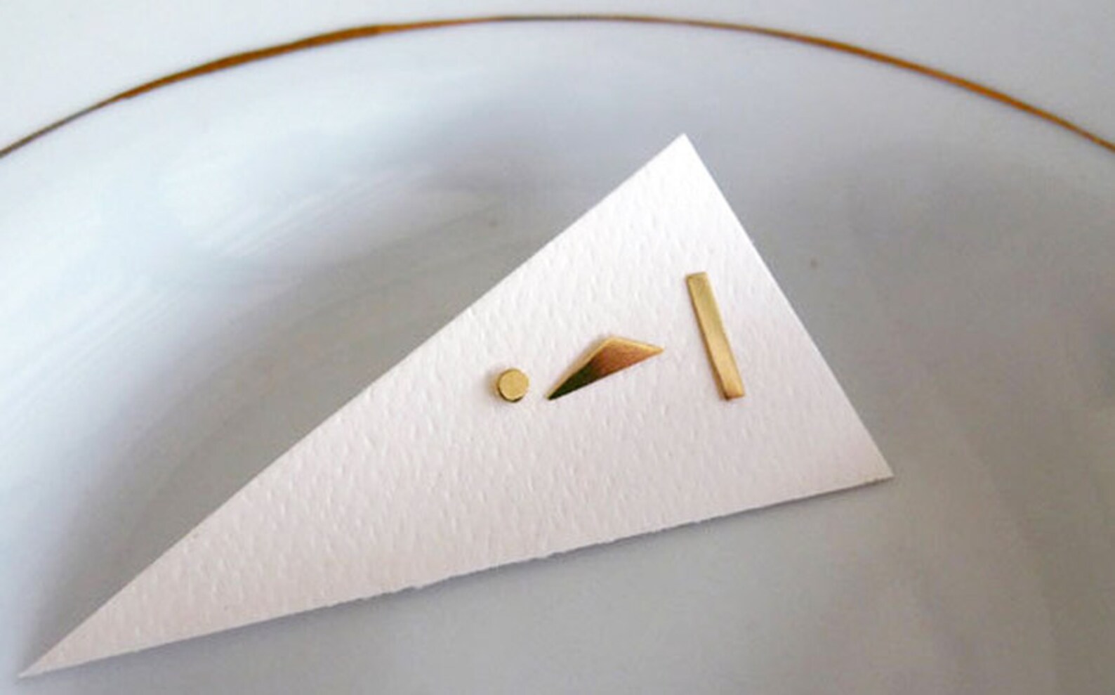 DADA. Gold Geometry. Simple Geometrical Shapes Stud. Unisex - Etsy