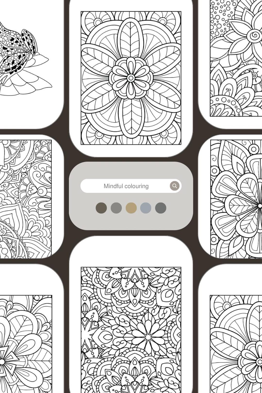 Mindful Affirmation Colouring Book Printable & Digital Download 51 ...