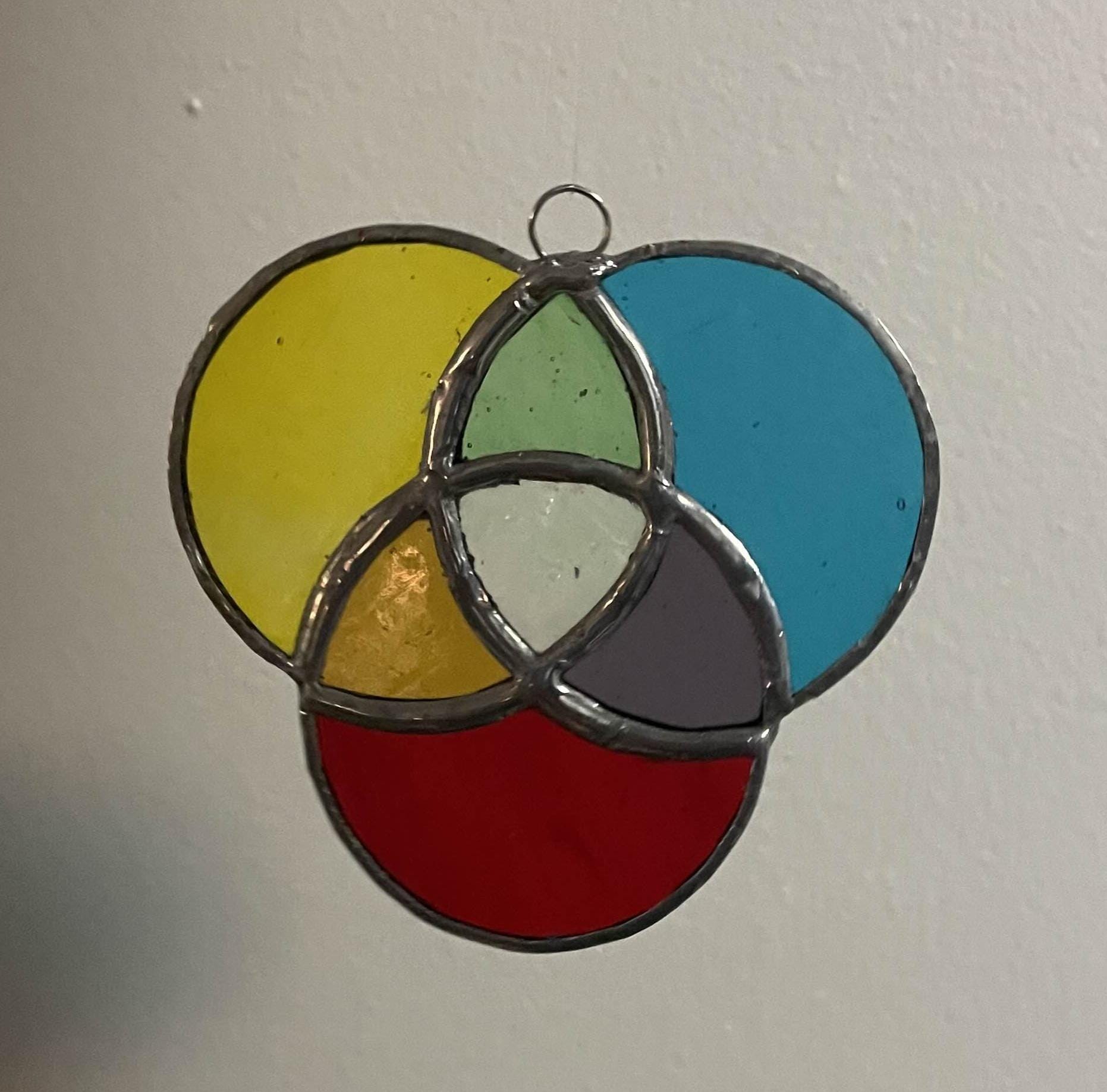 Stained Glass Color Wheel - Etsy UK