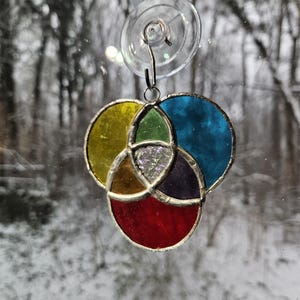 Stained Glass Color Wheel - Etsy