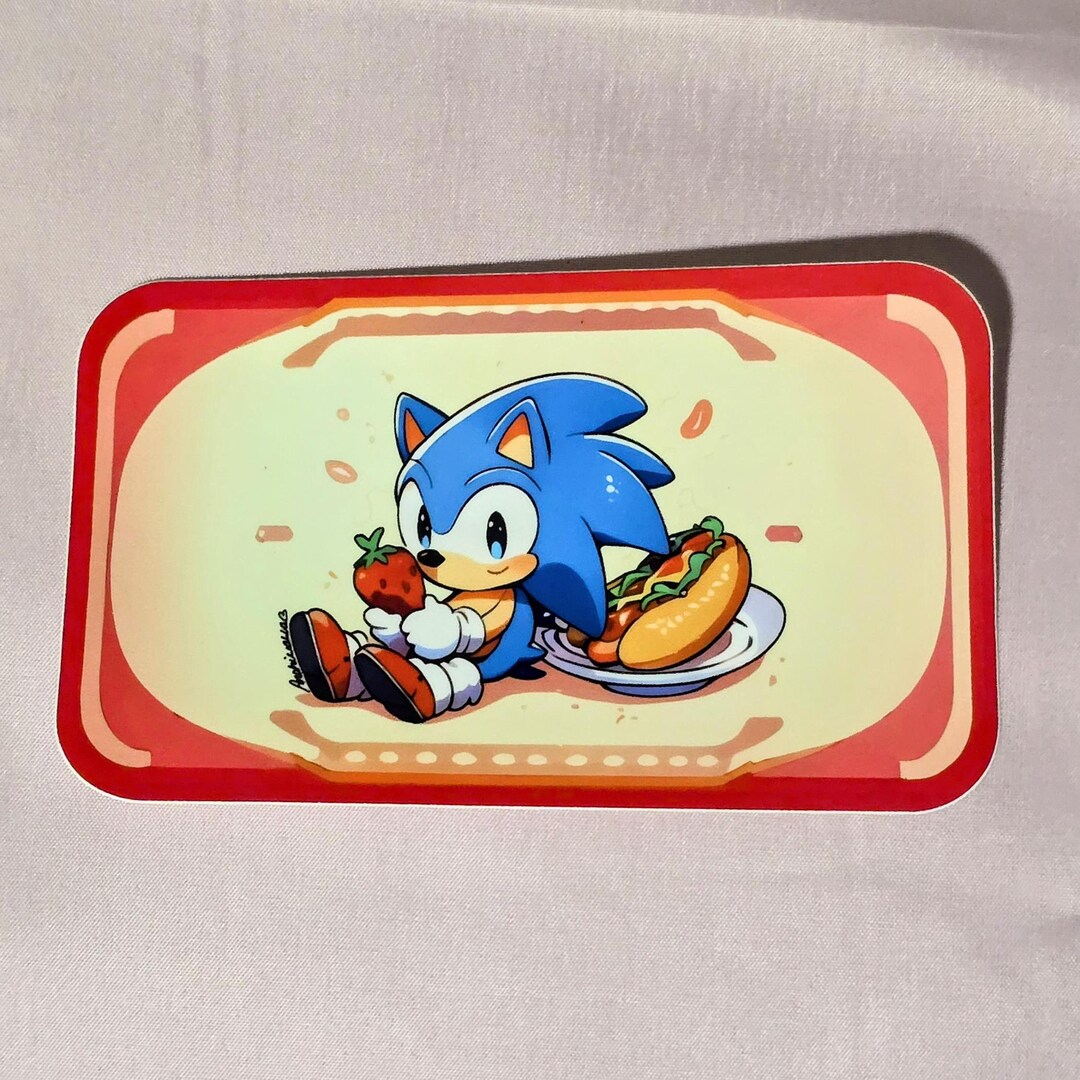 Sonic the Hedgehog Sega Game Bumper Sticker - Etsy