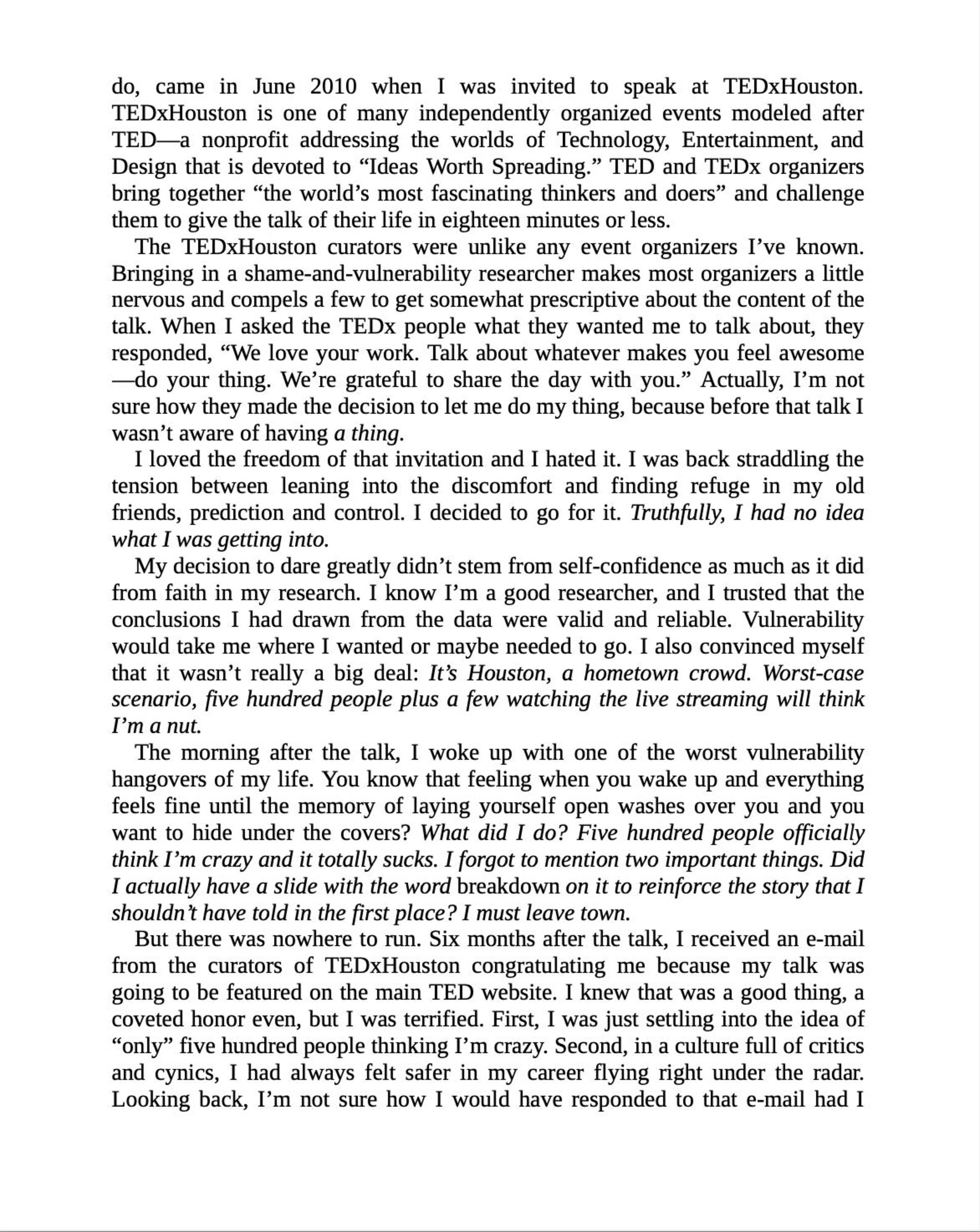 Daring Greatly by Brené Brown Pdf - Etsy