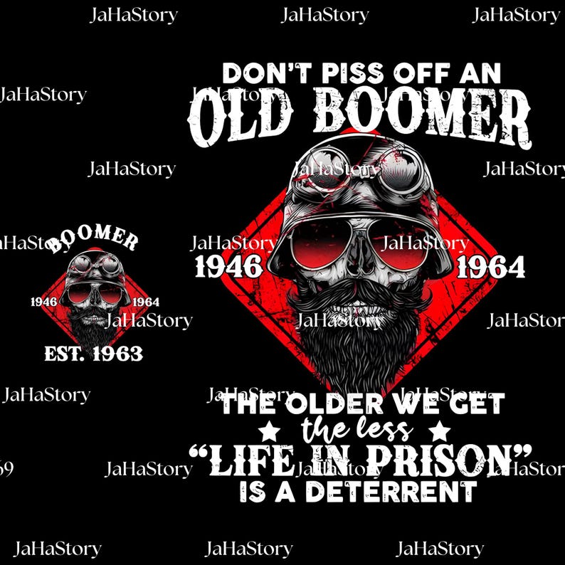 Custom Year Baby Boomer Generation Png, Boomer Digital Download, Baby ...
