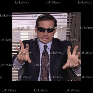 Michael Scott PNG Svg, the Office Meme Clipart, Steve Carell Boss Quote ...