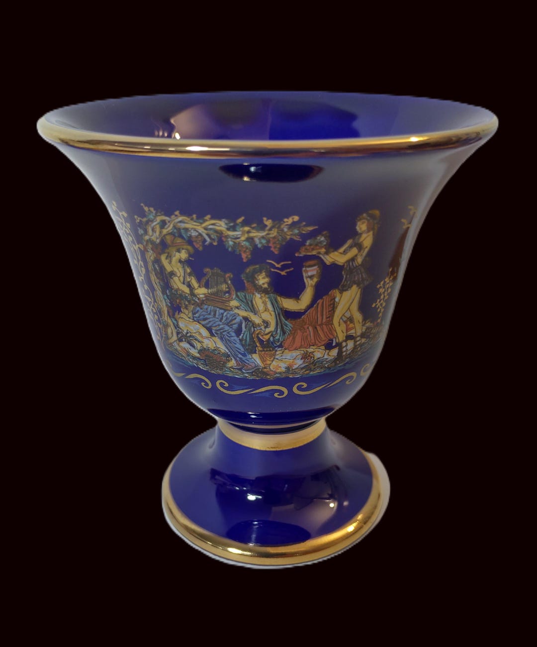 Pythagoras Dionysus Theme Fair Cup of Justice Color Dark Blue - Etsy