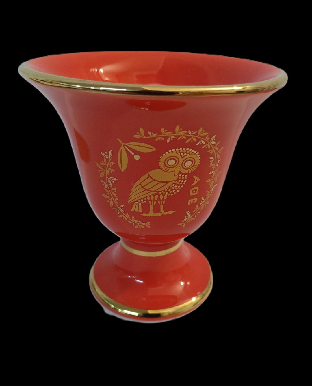 Pythagorean Cup With Owl Theme Fair Cup Red - Etsy