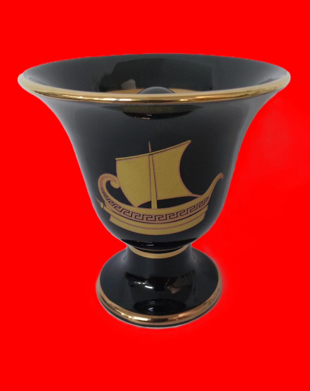 Pythagorean Cup With Ancient Greek Ship Theme Fair Cup of Justice - Etsy