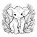 Jungle Friends Coloring Pack – 10 Fun Animal Printables for Kids - Etsy