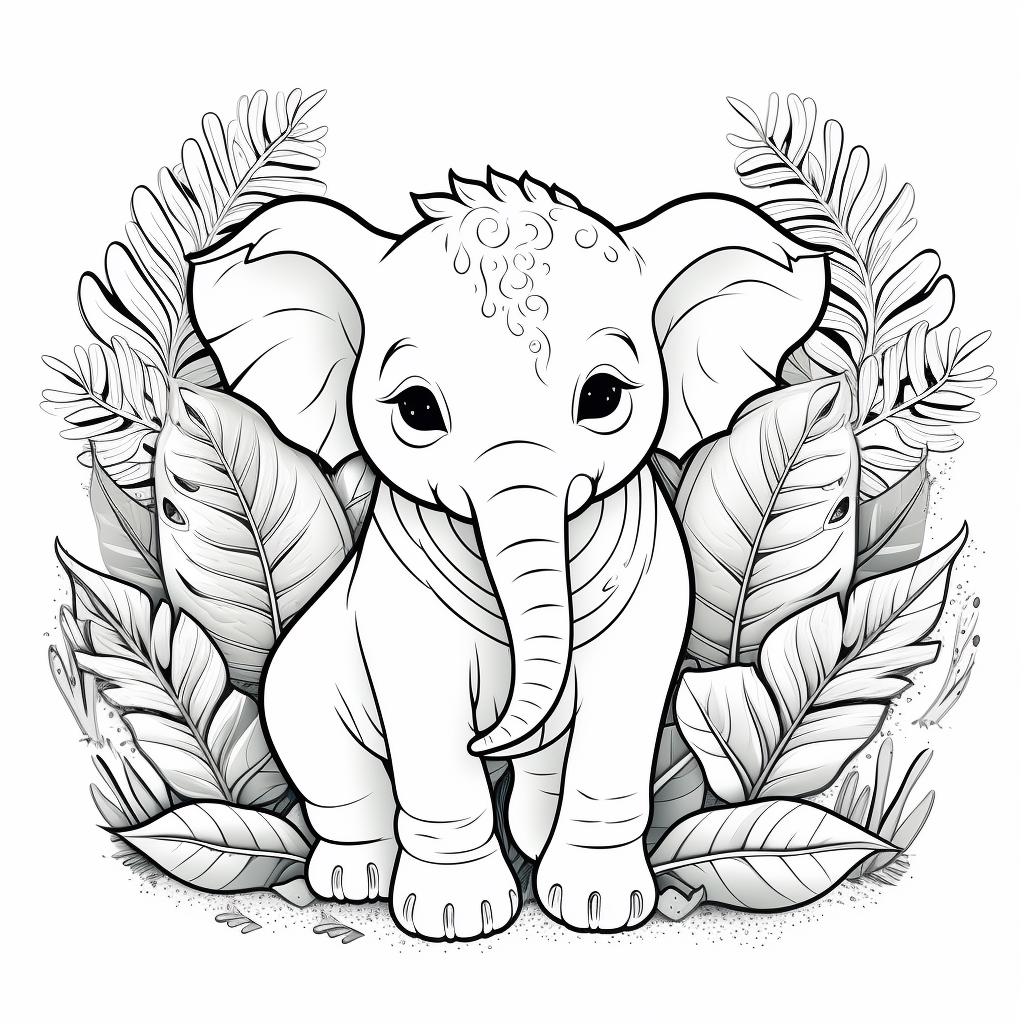 Jungle Friends Coloring Pack – 10 Fun Animal Printables for Kids - Etsy