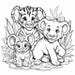 Jungle Friends Coloring Pack – 10 Fun Animal Printables for Kids - Etsy