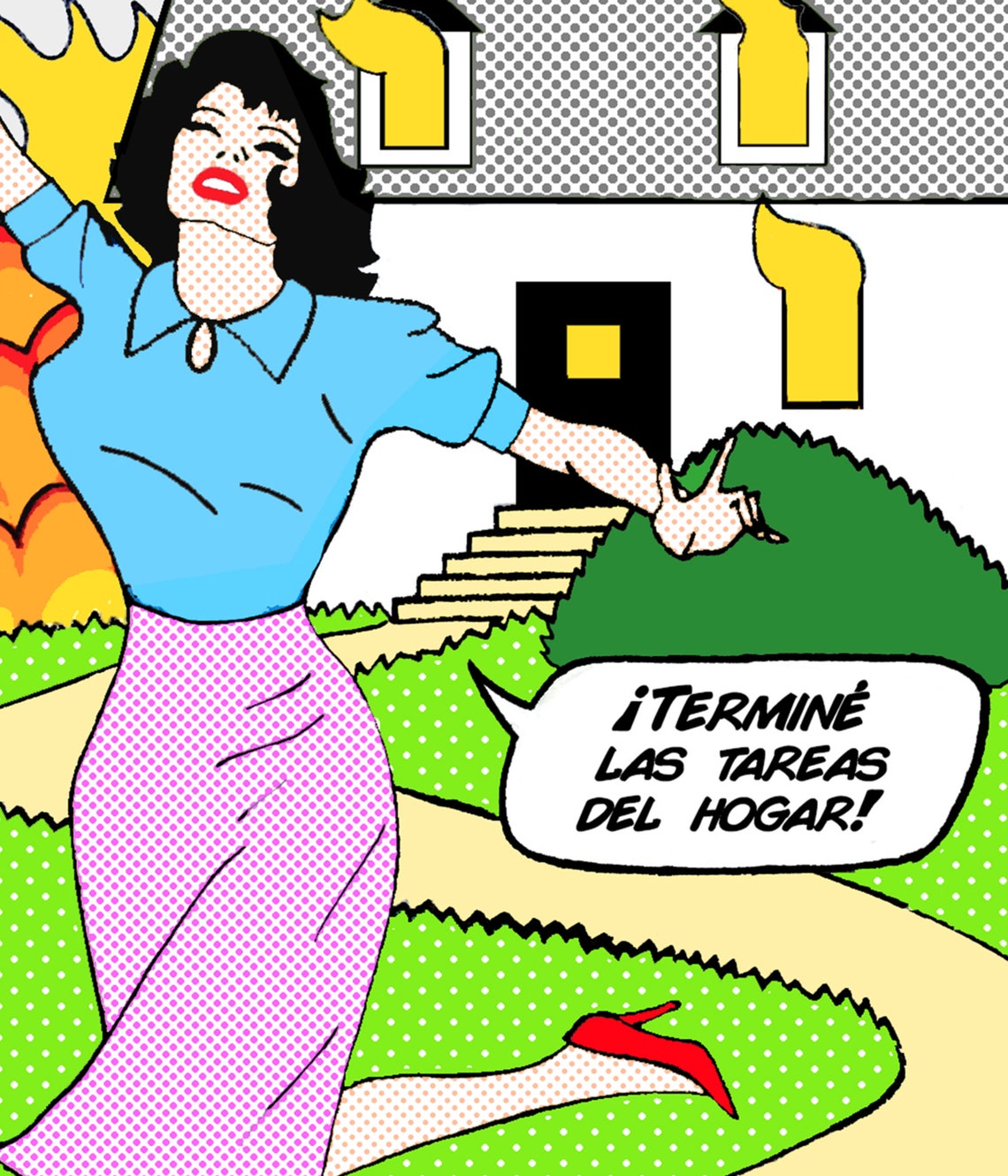 Funny Original Pop Art Print Kitchen Wall Decor Original Pop - Etsy