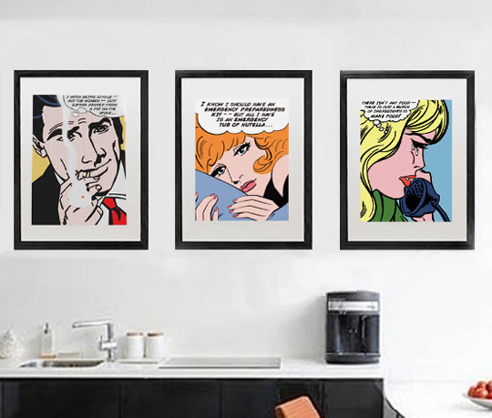 Funny Unique Pop Art Print, Large Poster, Pop Art Poster, Roy ...