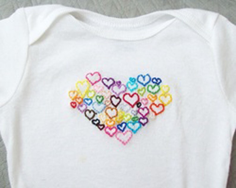 Heart Onesie Love Onesie Heart Bodysuit Valentines Day Baby - Etsy