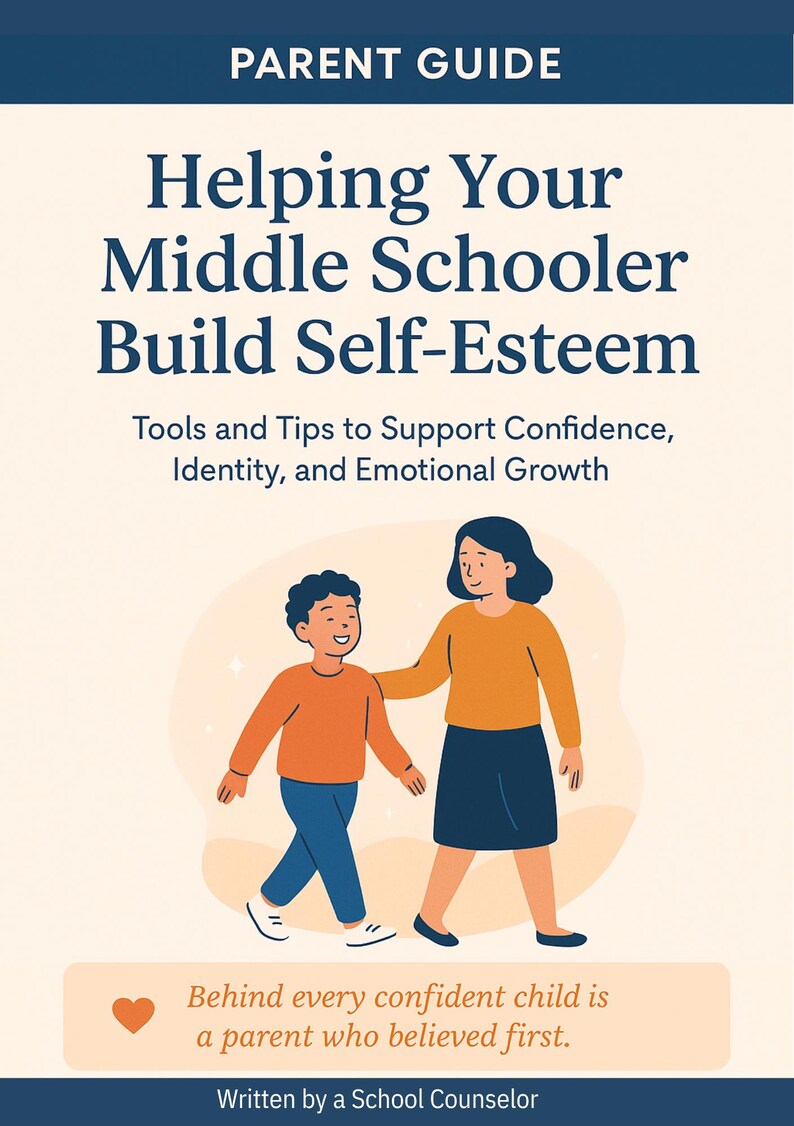 Helping Your Middle Schooler Build Self Esteem - Etsy