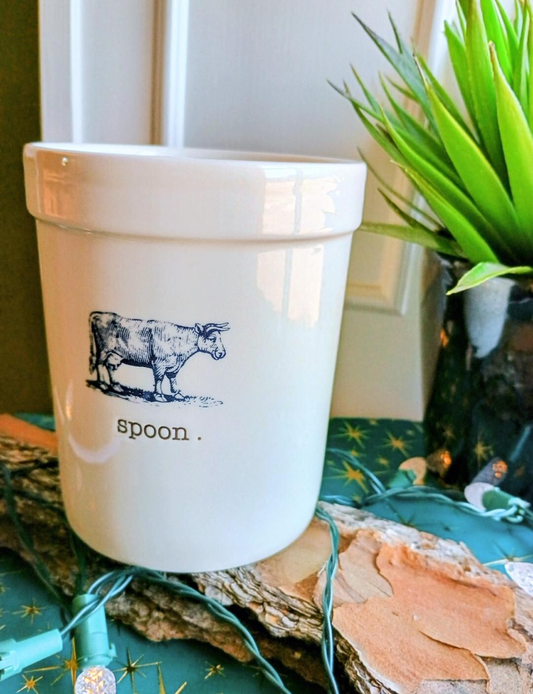 Vintage Rae Dunn by Magenta Farmhouse Line, Spoon Canister With ...