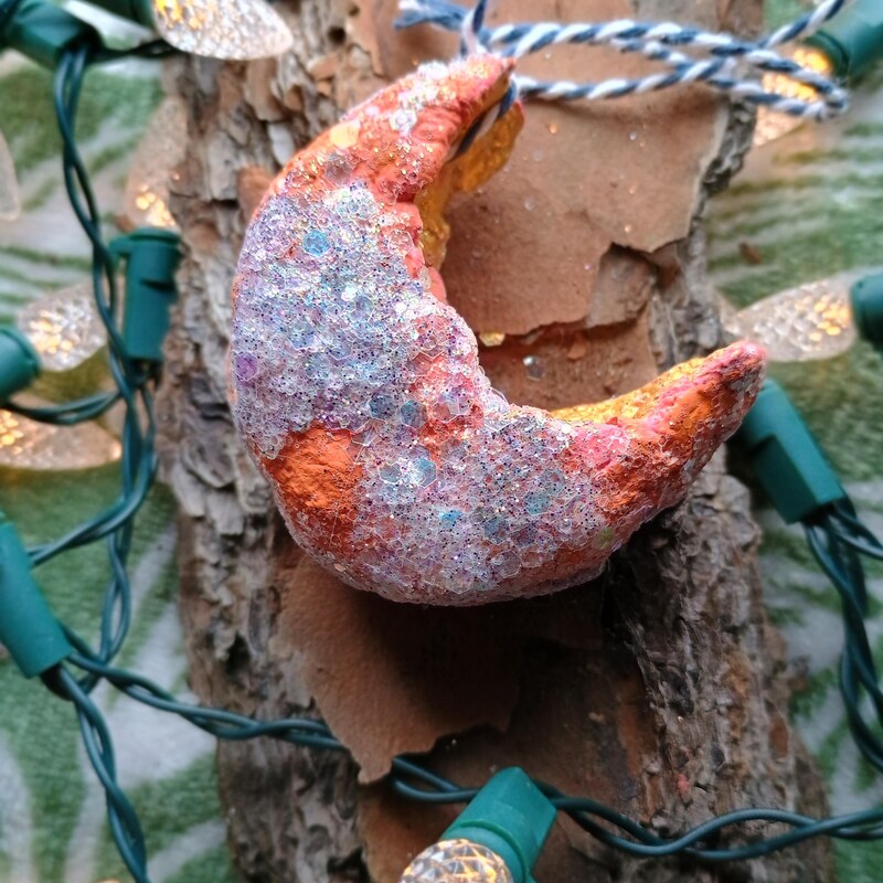 Paper Mache Moon - Etsy