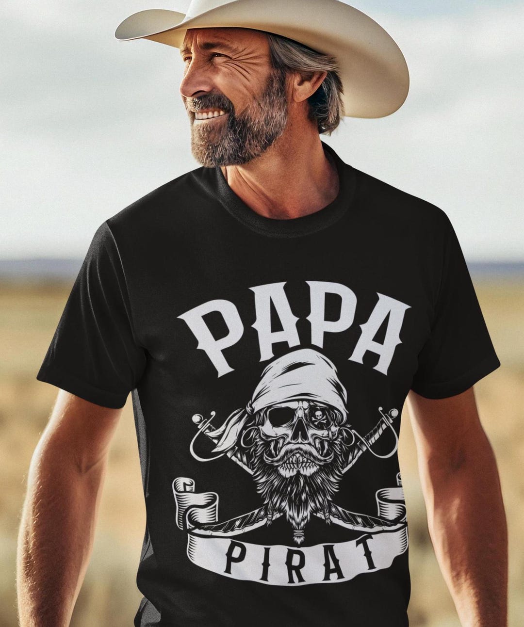 T-shirt Papa Pirate – Pirate Dad Family Last-minute Costume for ...