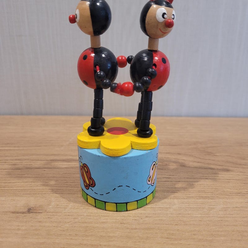 Collapsable Push Toy - Etsy