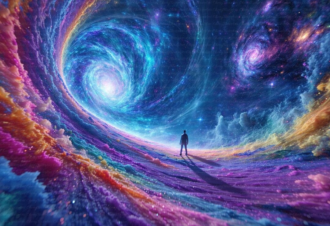 The Quantum Leap 4K Sci-fi Art Print Home Decor Wall Art Wall Decor ...