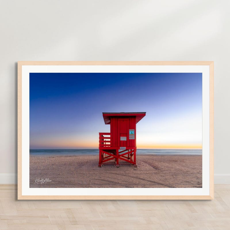 Lifeguard Stand Photo Print - Etsy
