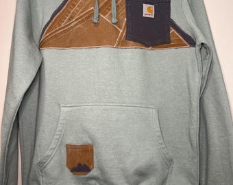 Carhartt Upcycled Reworked Hoodie - Etsy