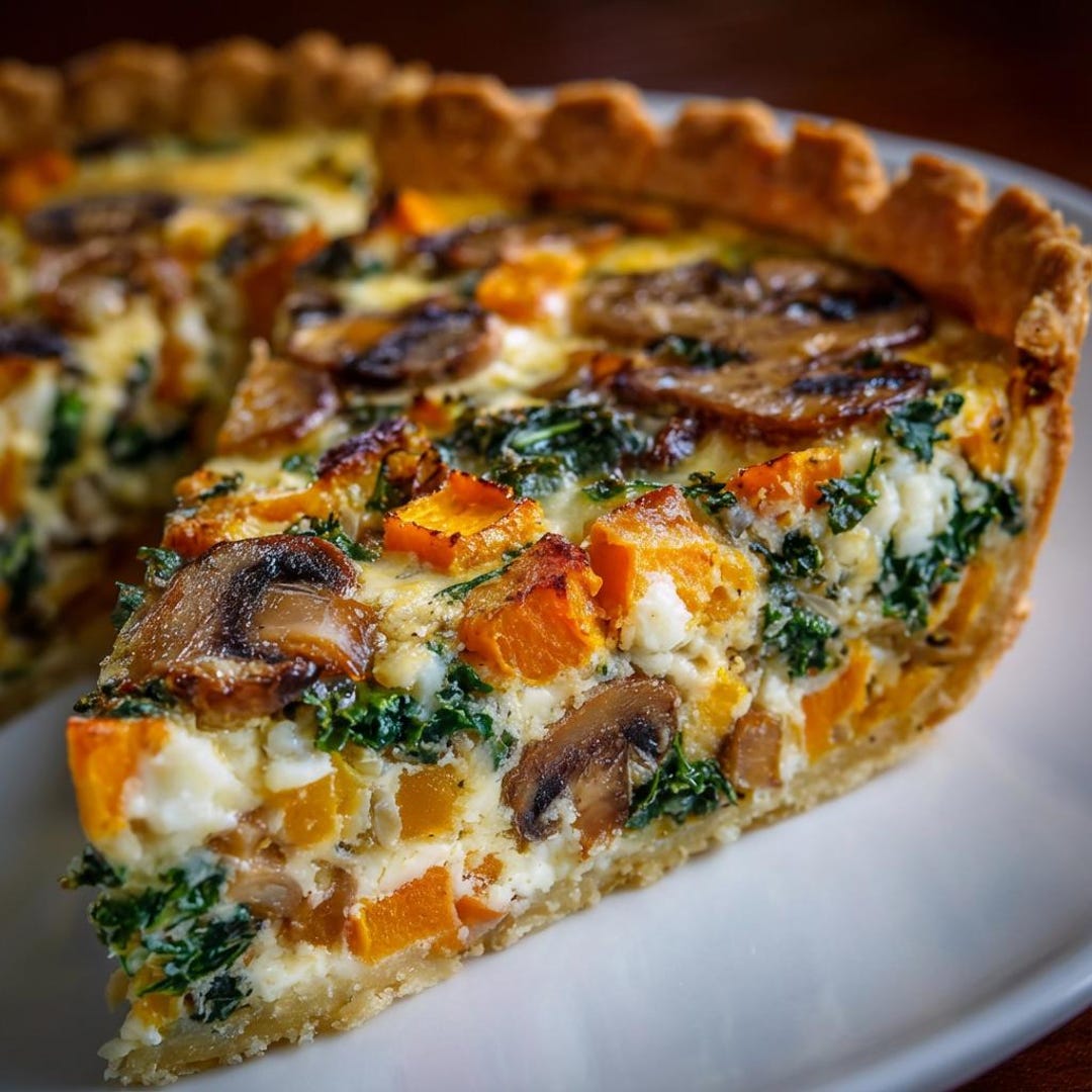BEST RECIPE for Winter Vegetable Quiche,easy Recipe,vegetarianrecipes ...