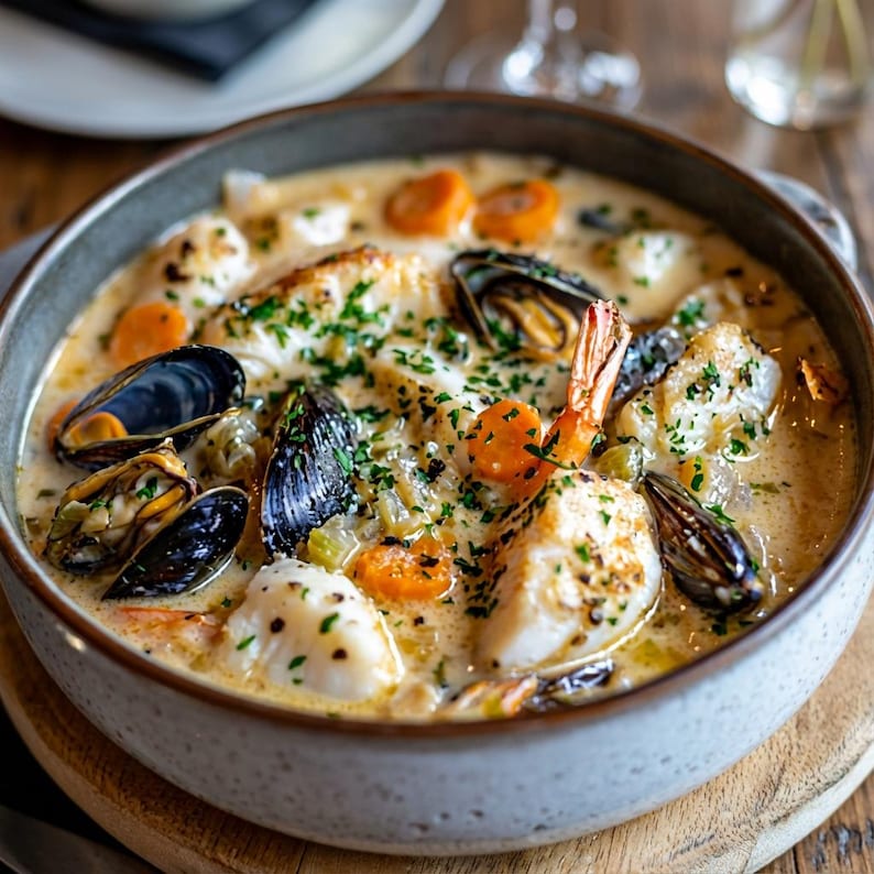 BEST RECIPE for Creamy Seafood Stew,easy Recipe,fishrecipes,creamysoups ...