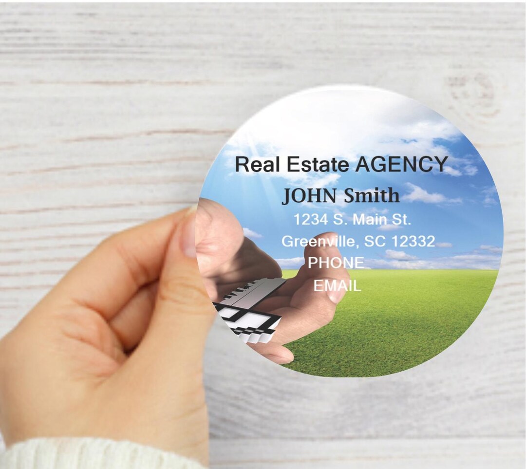 Circle Shaped Business Cards Full Color Glossy or Matte 3 or 4 Inch ...