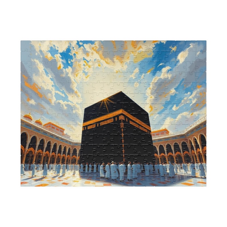 The Holy Kaaba in Mecca Puzzle, Famous Historical Religious Landmark ...