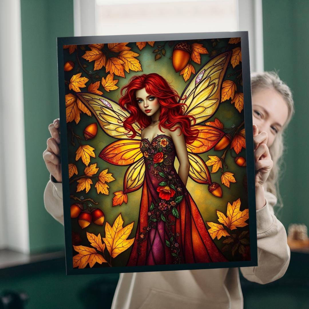 Autumn Fairy Tale Puzzle: Magical Jigsaw Puzzle for Family Fun - Etsy