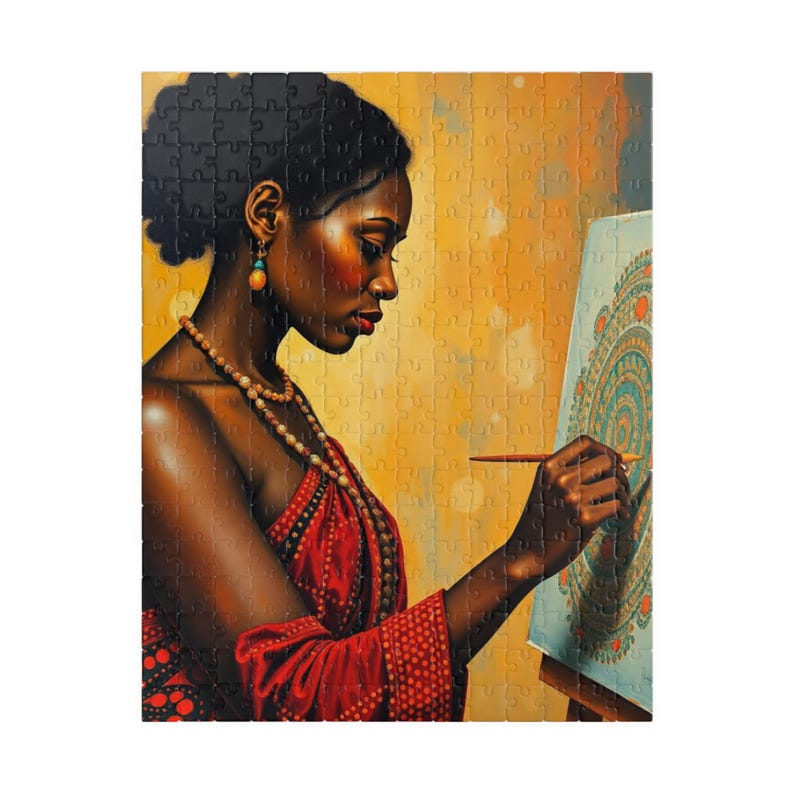 Dreamtime Painting Puzzle: Indigenous Australian Art Jigsaw Game - Etsy ...