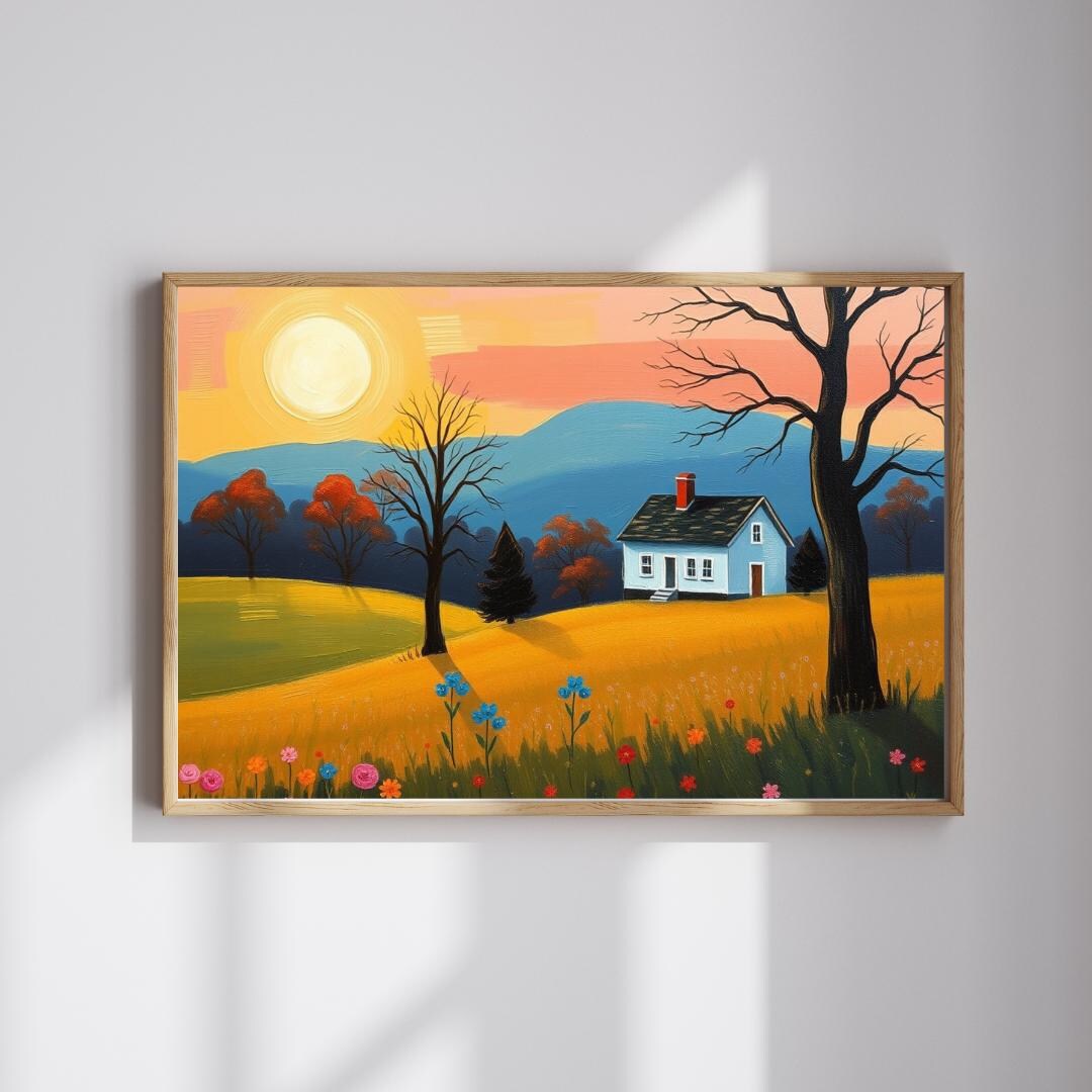 Scenic Landscape Puzzle: Family Game Night, Relaxation Activity - Etsy