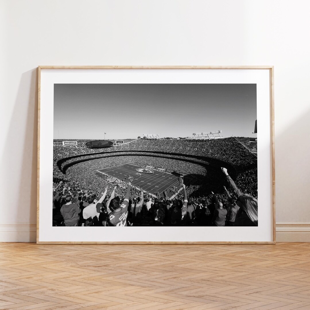 GEHA Field at Arrowhead Stadium, Kansas City Chiefs, NFL Print, Fan ...