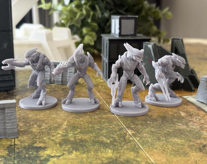 Elite Warriors – 3D Printed Halo-inspired Miniatures (32mm Scale / 1:48 ...
