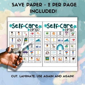 Self-care Bingo + Task Cards for Kids – 100 Printable Activities for ...